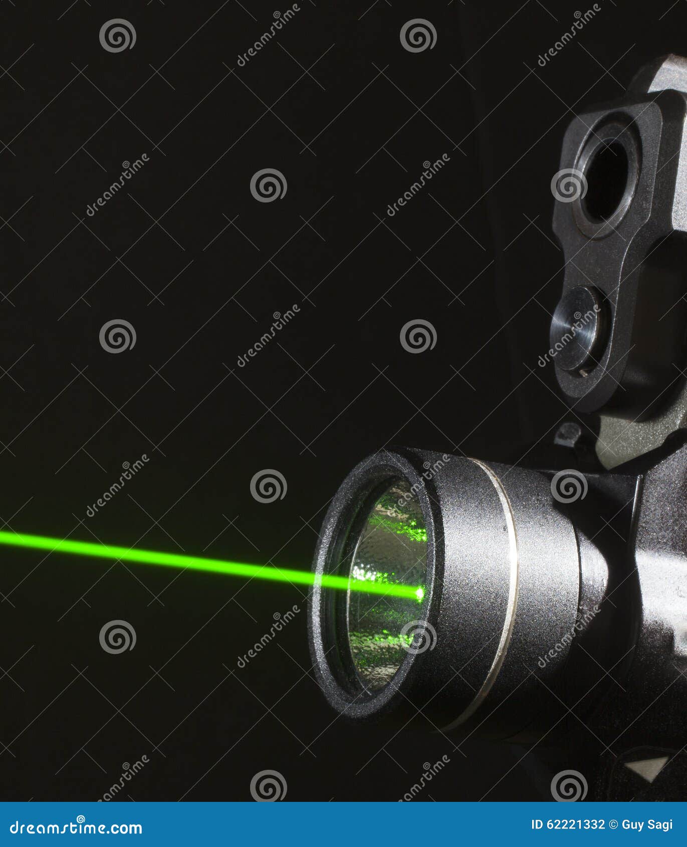 Handgun laser stock photo. Image of light, laser, polymer - 62221332