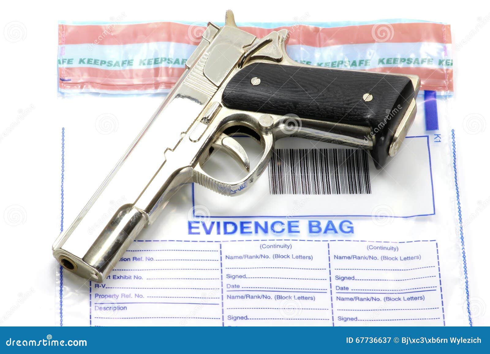 Handgun stock image. Image of murder, trace, determination - 67736637