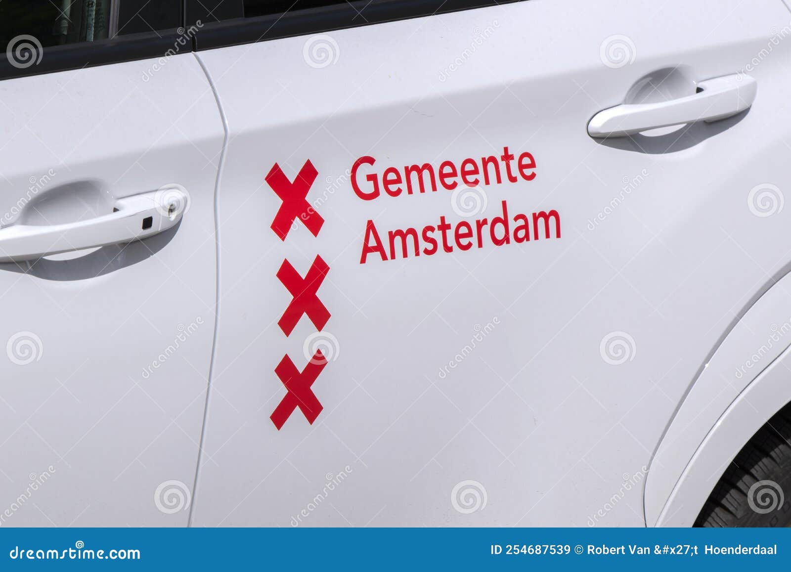 Handhaving Company Car at Amsterdam the Netherlands 11-6-2022 Editorial ...