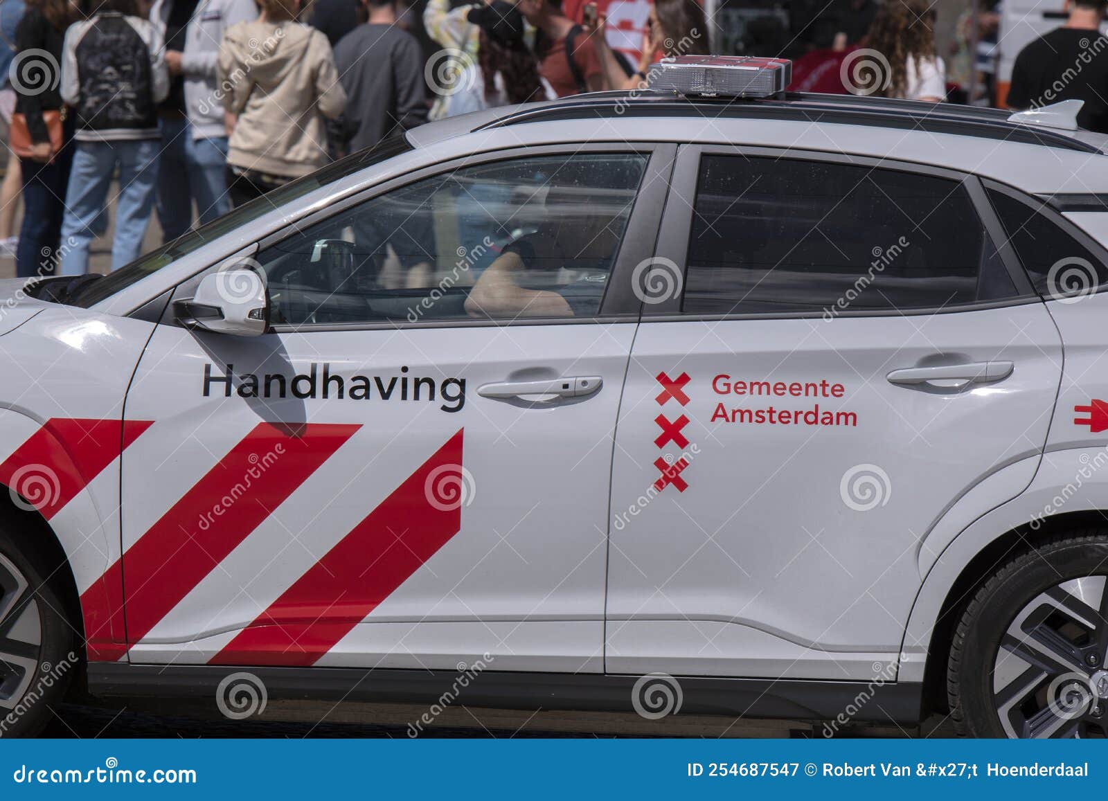 Handhaving Company Car at Amsterdam the Netherlands 11-6-2022 Editorial ...