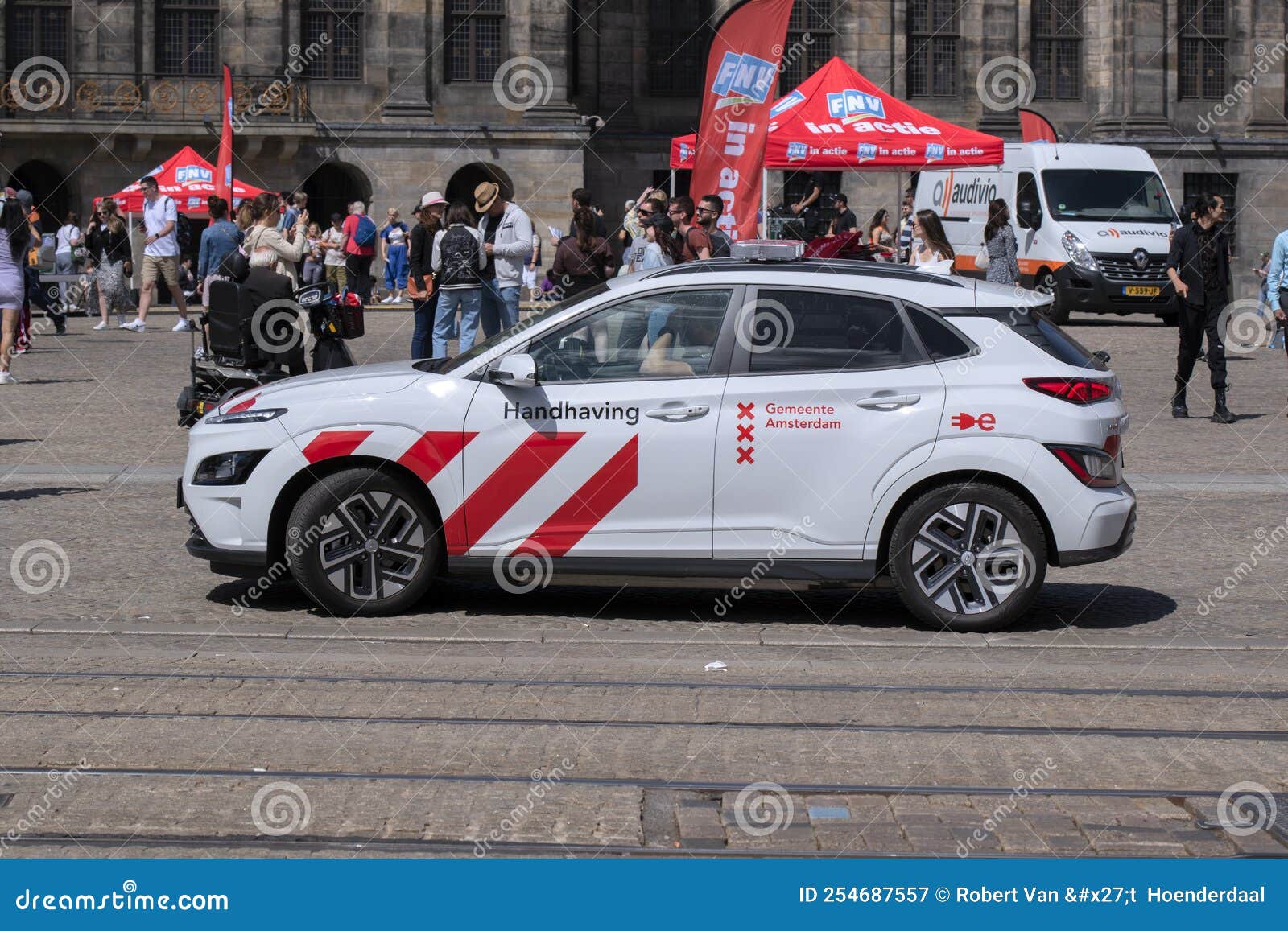 Handhaving Company Car at Amsterdam the Netherlands 11-6-2022 Editorial ...