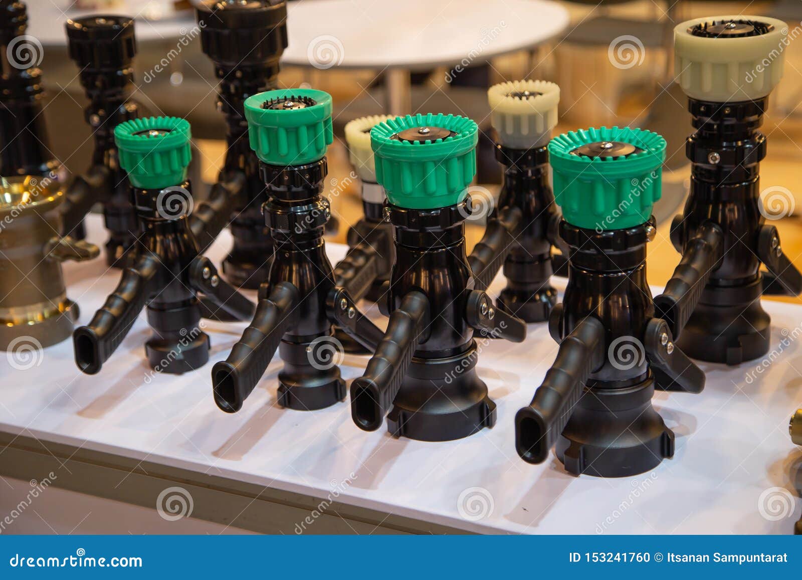 Handheld Automatic Nozzle stock photo. Image of fight - 153241760