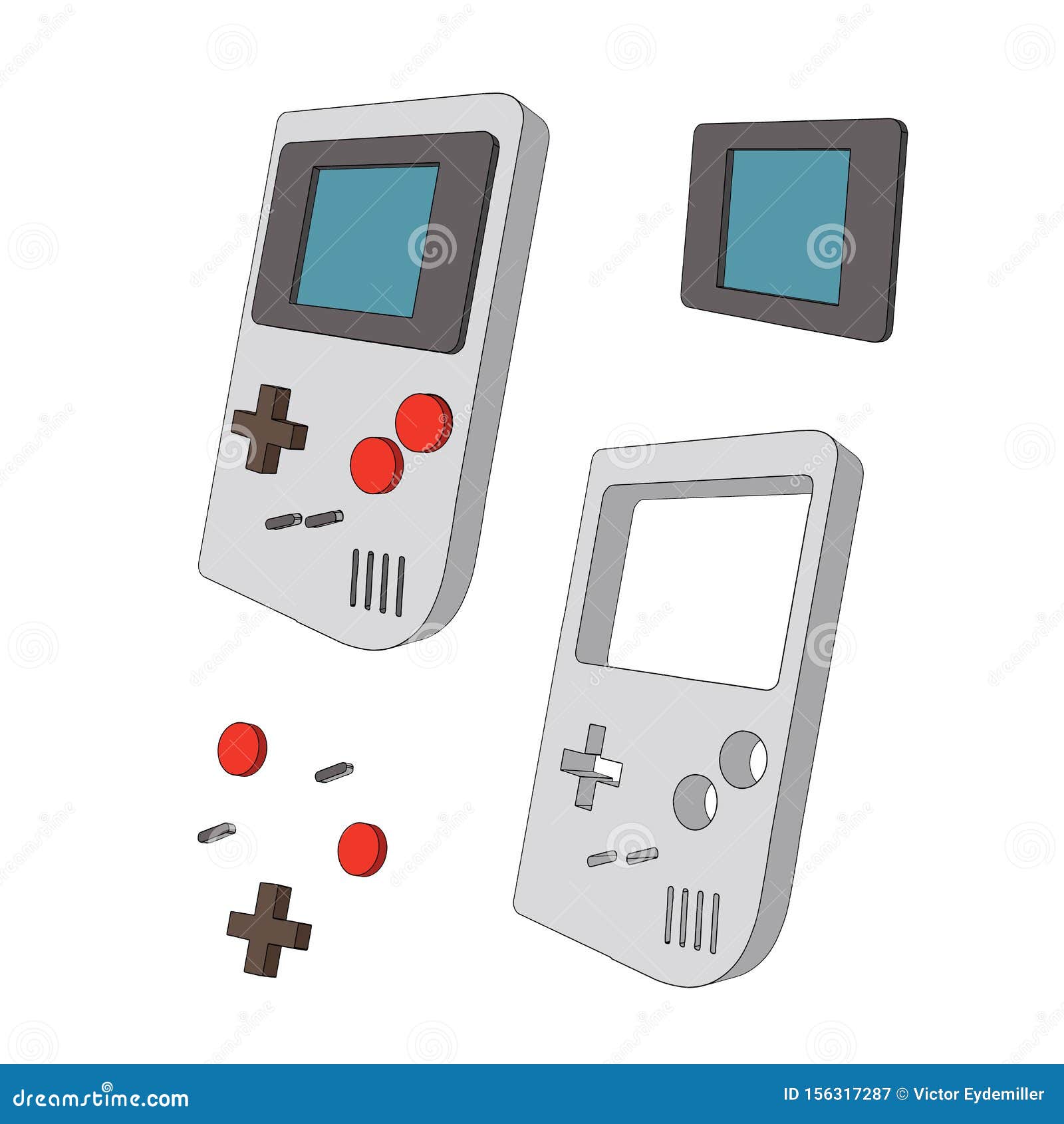 Handheld Game Console Icon - Stock Vector Stock Illustration ... Handheld Game Console Icon - Stock Vector Stock Illustration ...