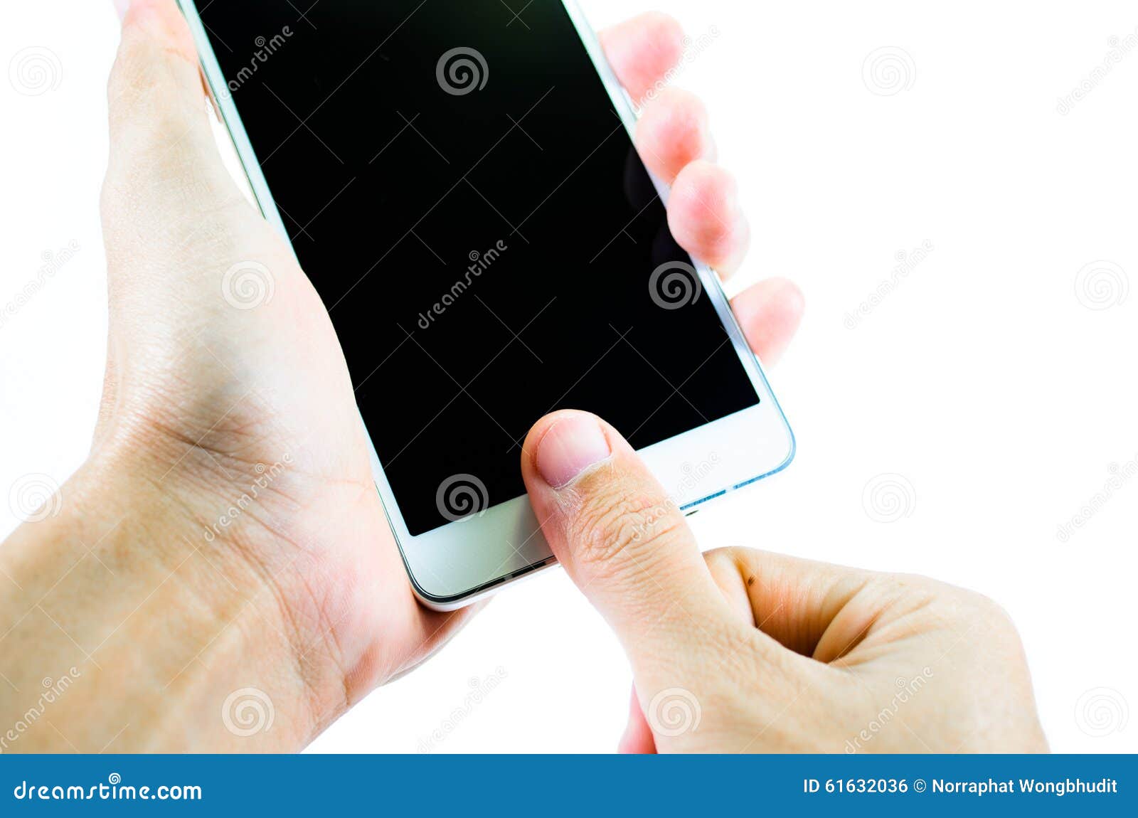 Handheld Handphone stock photo. Image of electronics - 61632036