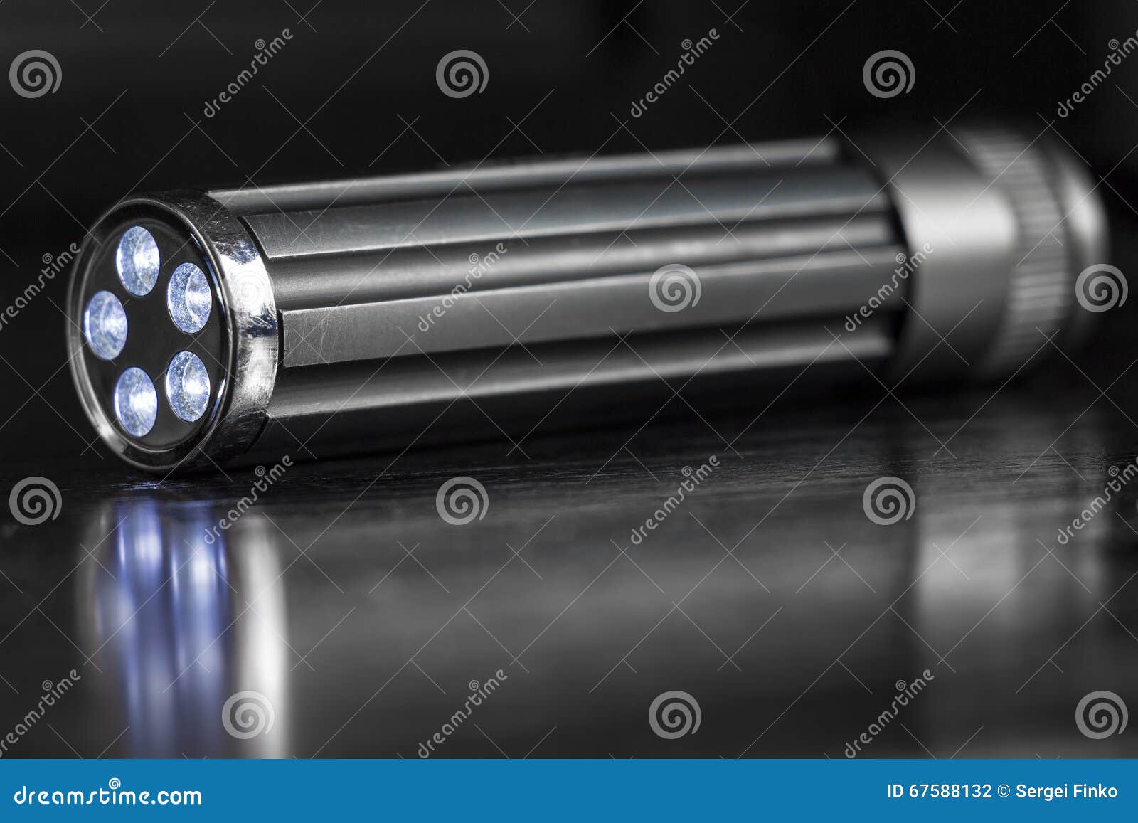 Handheld LED Flashlight stock photo. Image of lantern - 67588132
