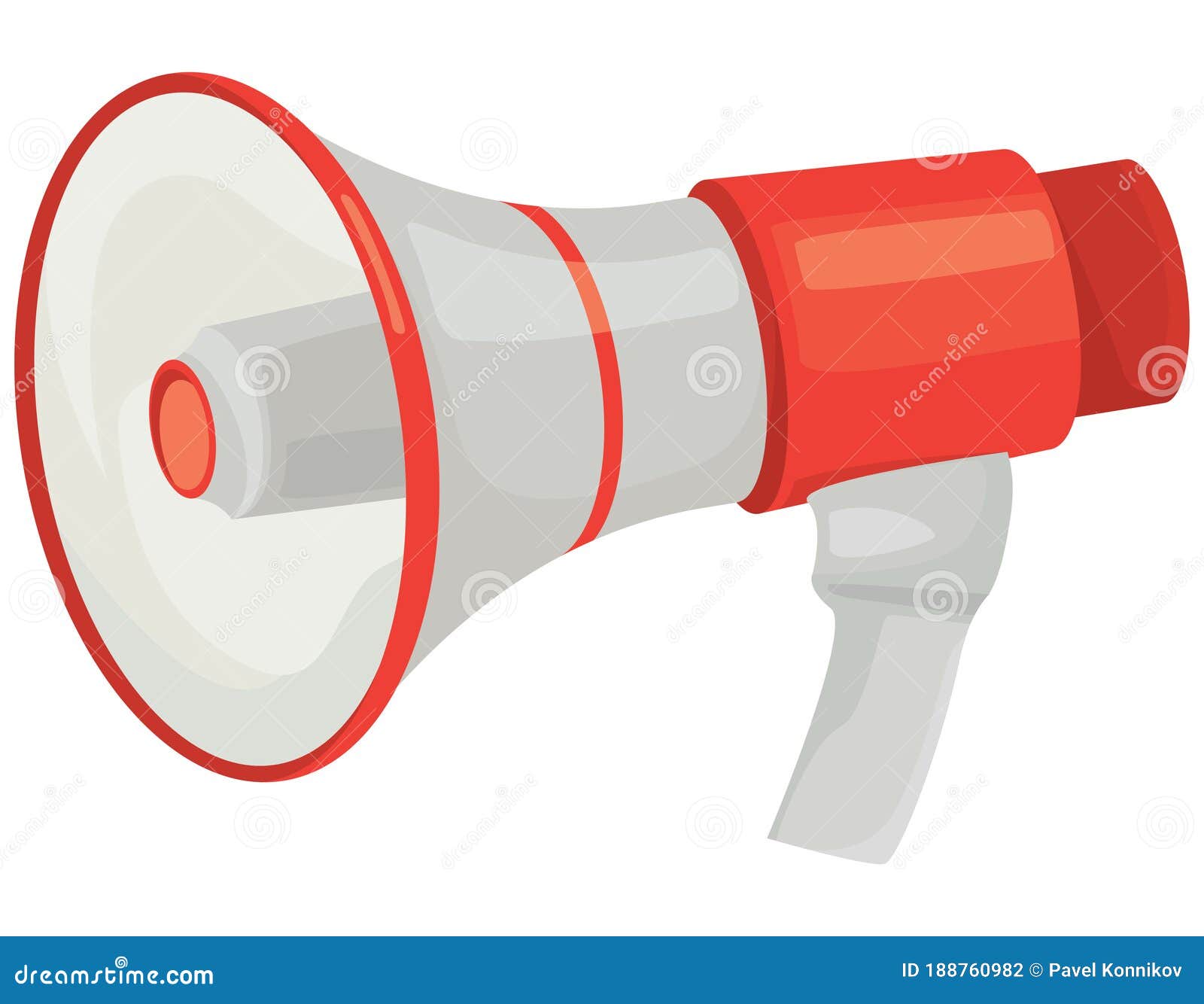 Handheld Megaphone Pixelated Ui Icon Vector Illustration ...