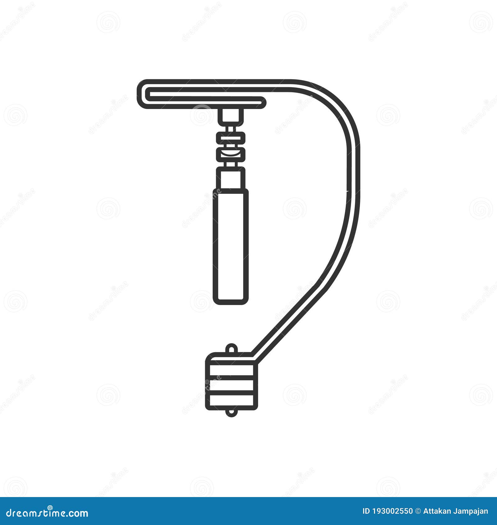 Handheld Steadicam Camera Stabilizer Icon,Flat Design Element Stock ...