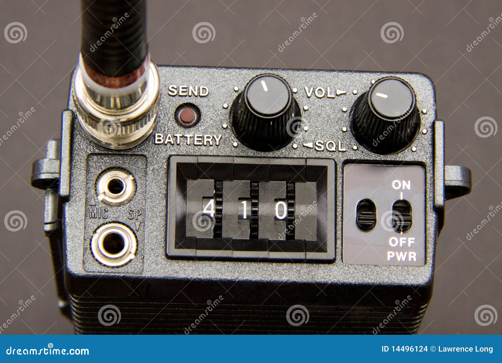 Handheld Transceiver stock photo. Image of wireless, communications ...