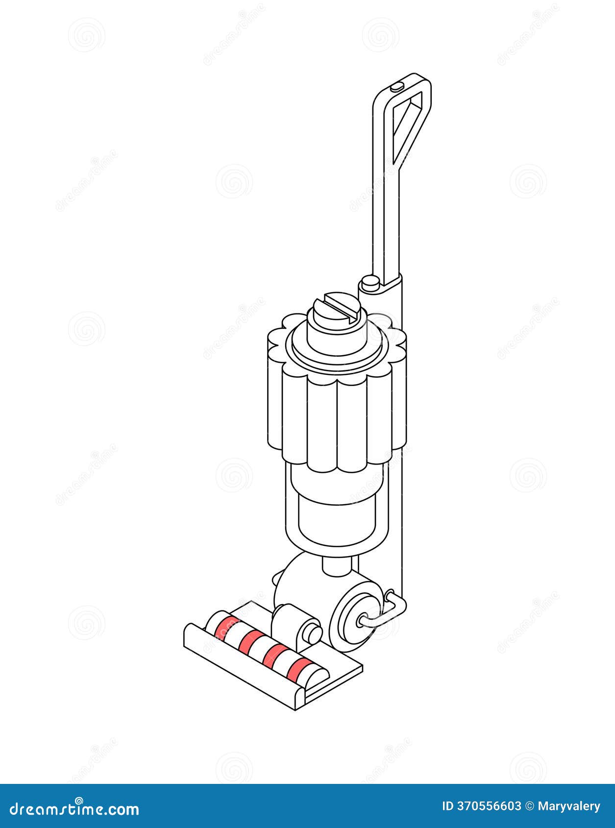 Handheld Vacuum Cleaner Pixel Art. 8bit House Cleaning Machine Cartoon ...