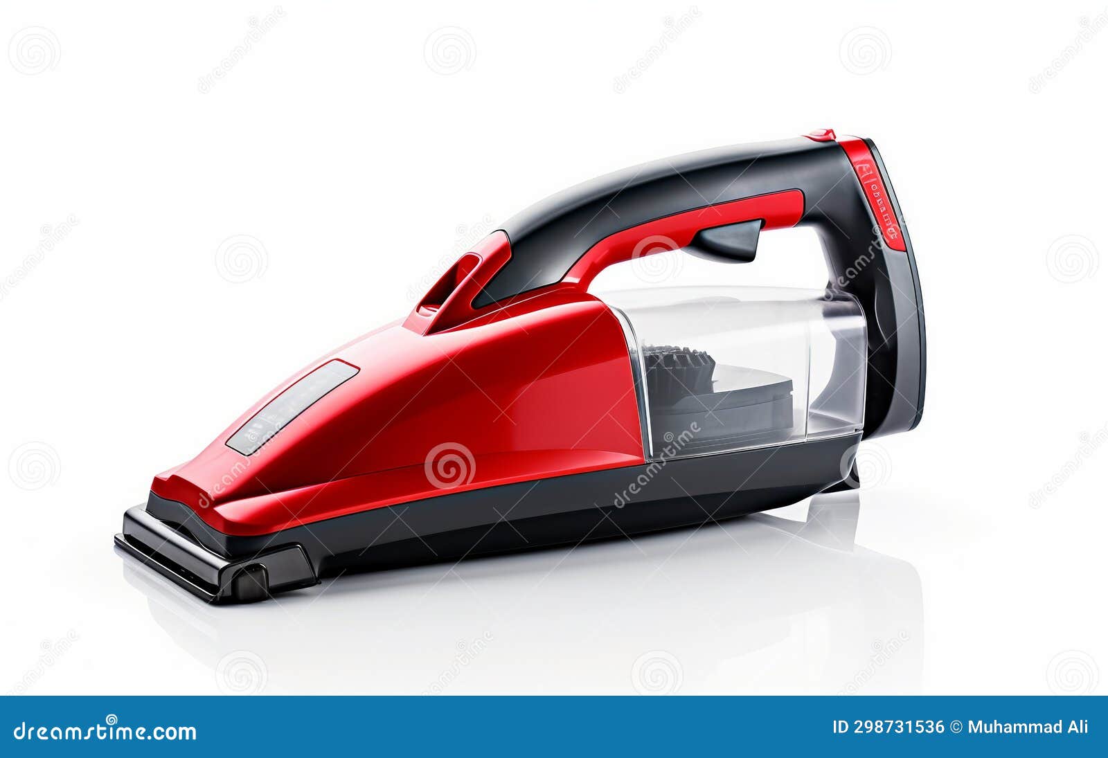 Handheld Vacuum Tech on White Background Stock Photo - Image of ...