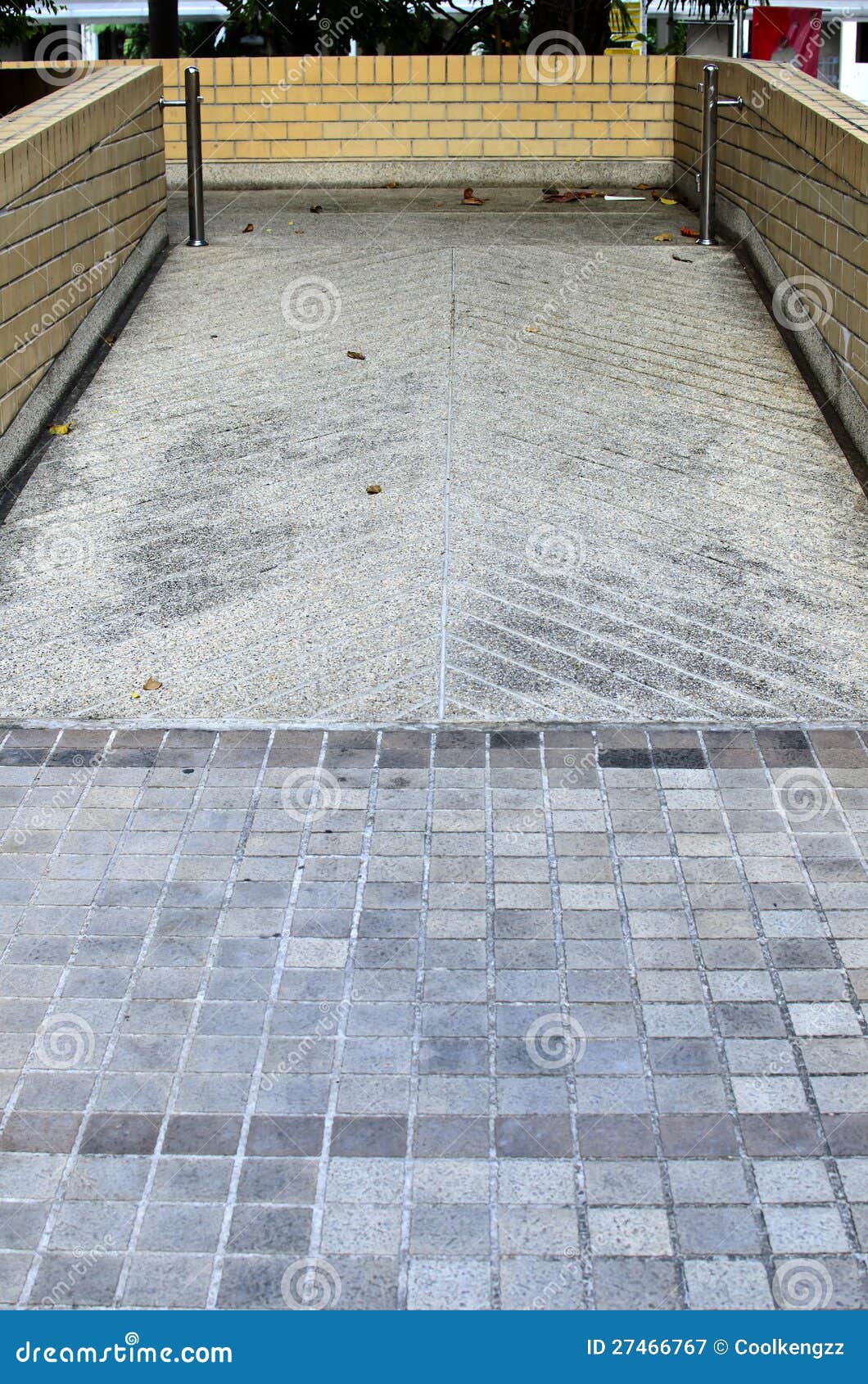 Handicap Ramp Way stock image. Image of ramp, wheelchair - 27466767