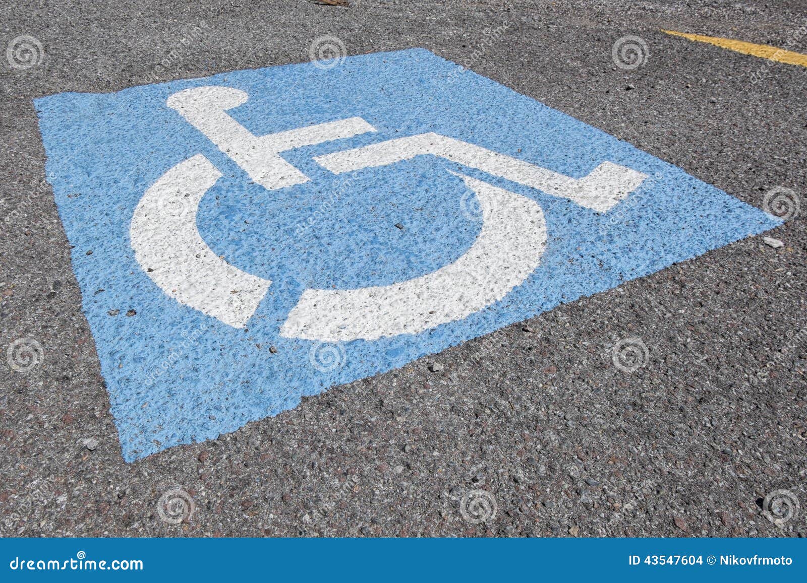 Handicap sign stock photo. Image of handicap, symbol - 43547604