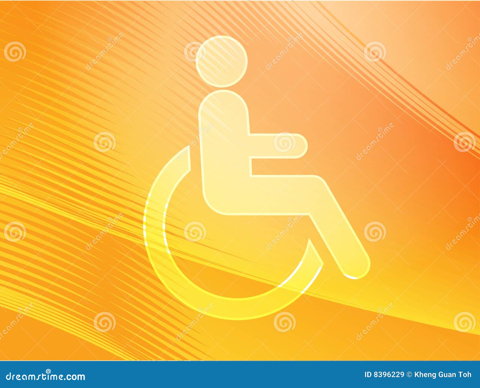 Handicap Symbol Of Accessibility,background Stock Photography ...