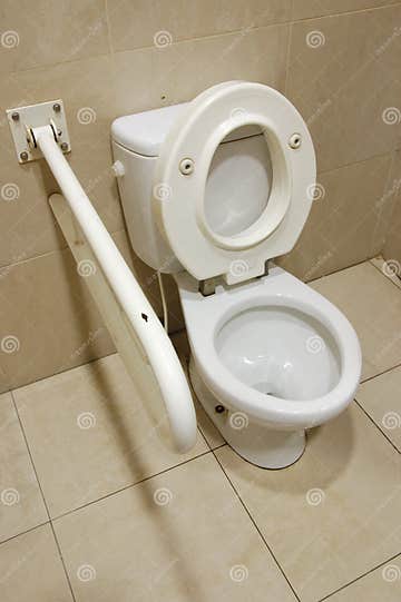 Handicap toilet stock photo. Image of public, room, interiors - 1382656