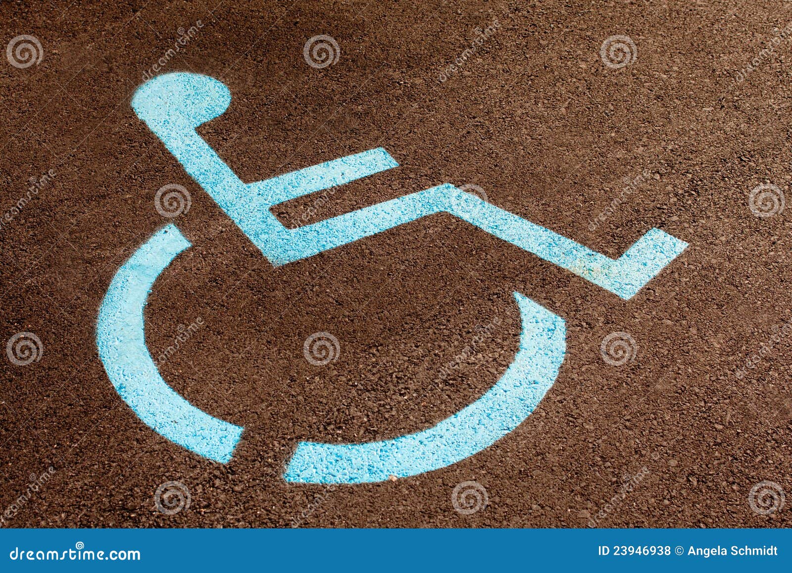 Handicap Wheelchair Sign Stock Photography | CartoonDealer.com #23946938