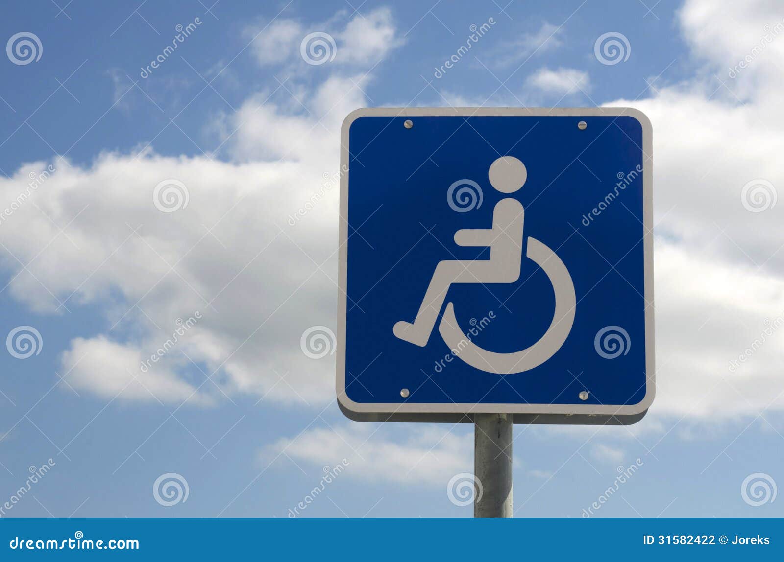 Handicaped sign stock photo. Image of travel, handicapable - 31582422