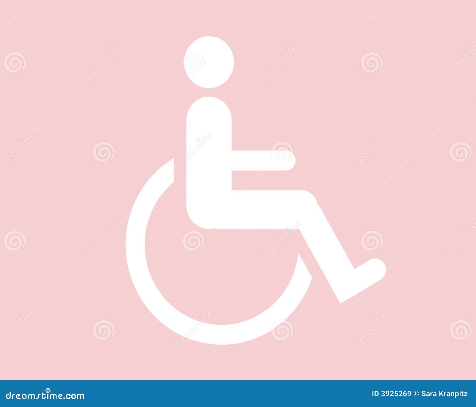 Handicapped stock illustration. Illustration of handicap - 3925269