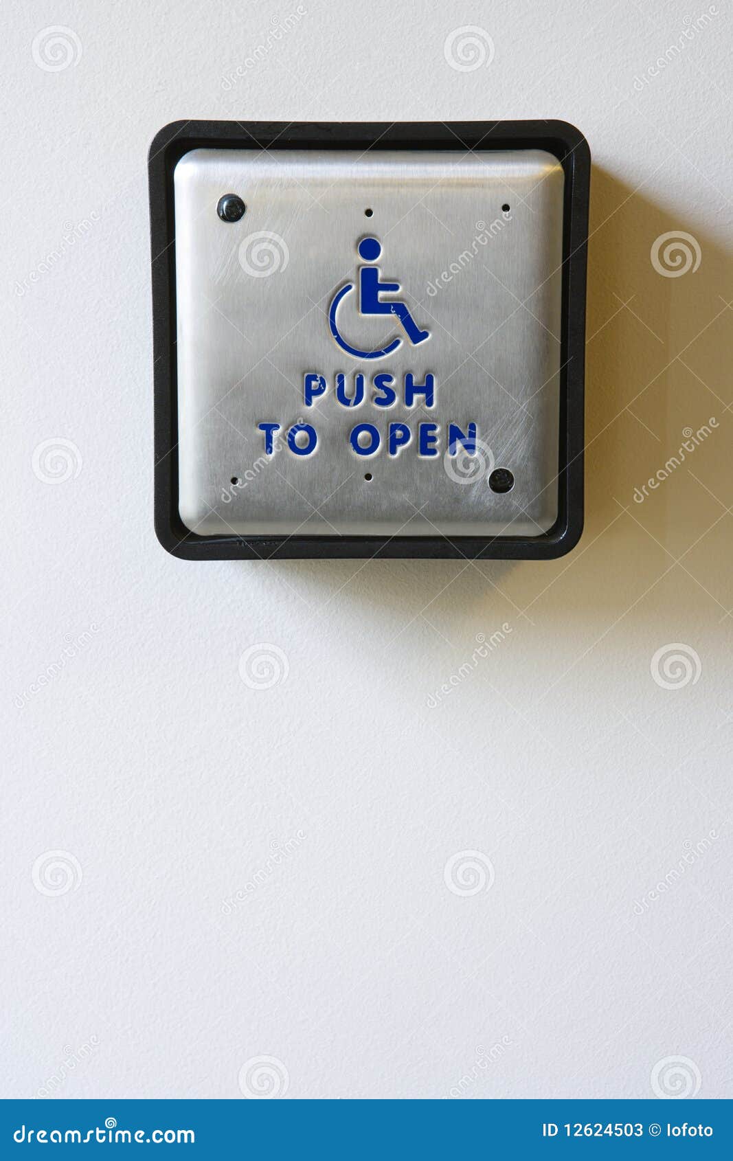 Handicapped Access Entrance Pad Stock Image - Image of indoors ...