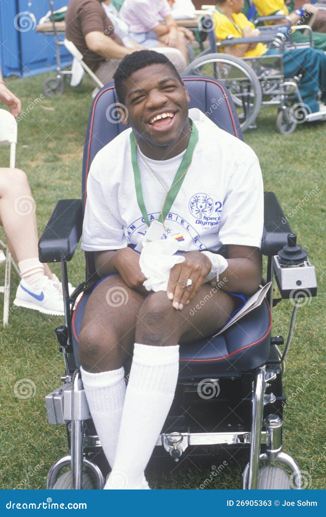 Handicapped African American Athlete Editorial Stock Photo - Image of ...