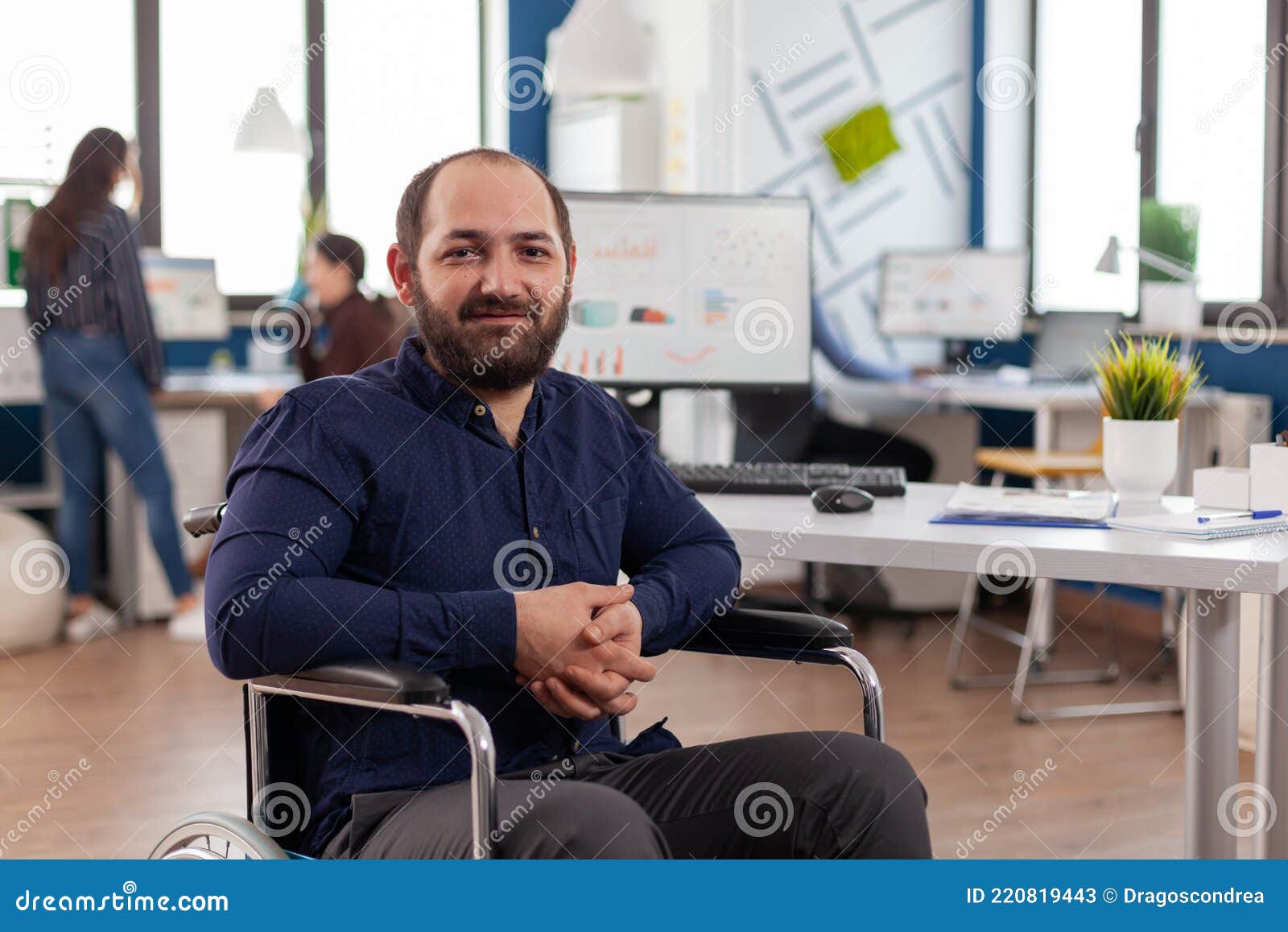 Handicapped Disabled Paralized Raising Head Looking at Camera Stock ...