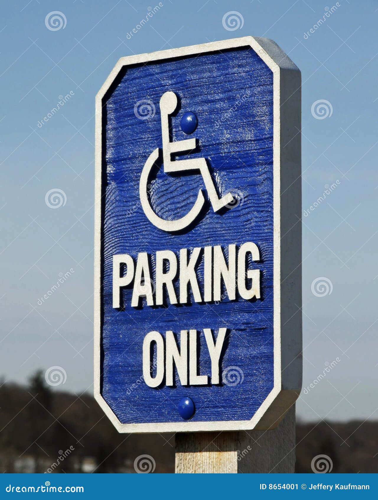 Handicapped Parking only stock image. Image of wheel, access - 8654001