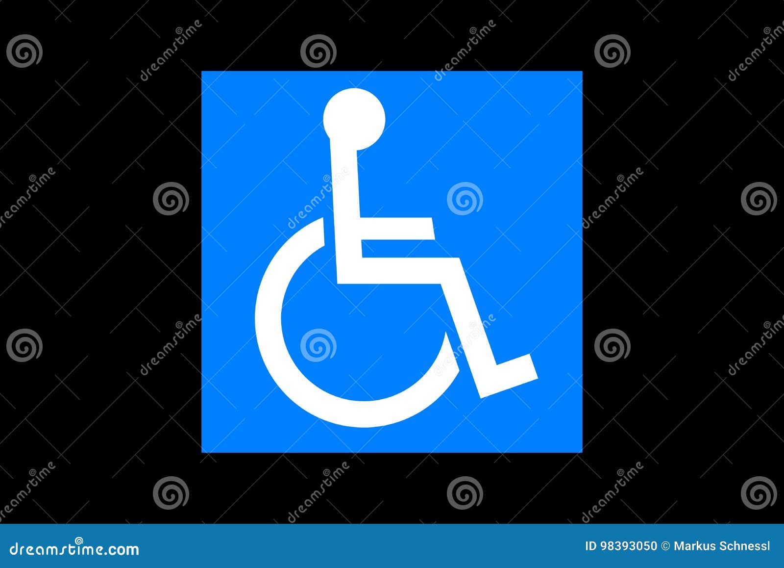Handicapped parking bay stock illustration. Illustration of blue - 98393050 Handicapped parking bay stock illustration. Illustration of blue - 98393050