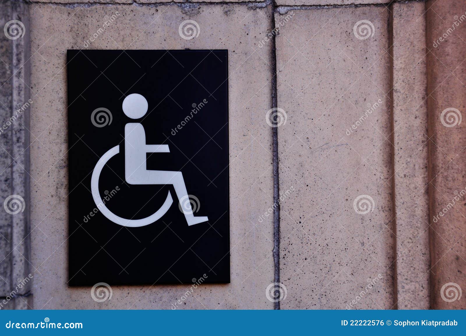 Handicapped sign stock photo. Image of route, symbol - 22222576