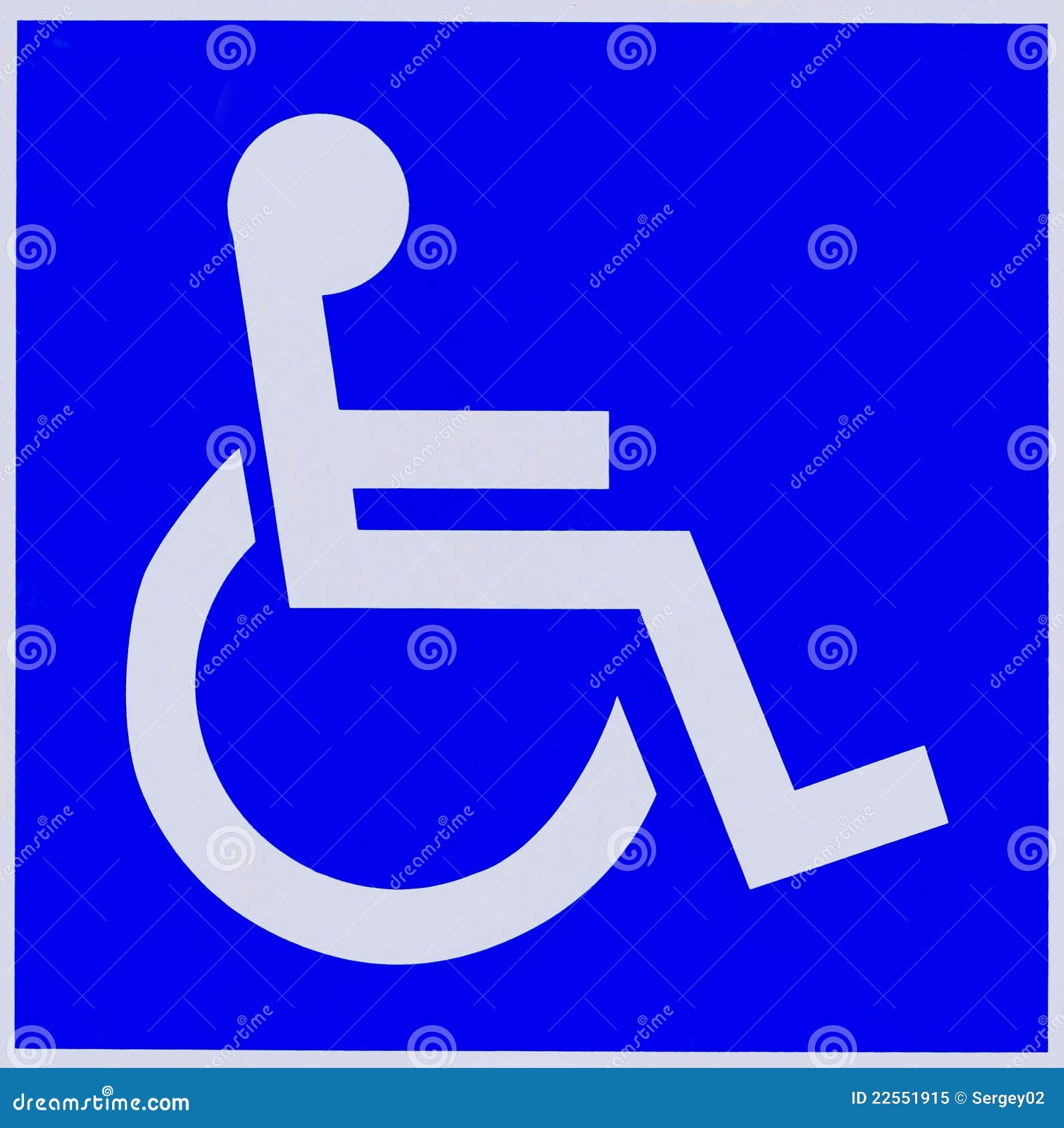 Handicapped sign stock image. Image of information, close - 22551915