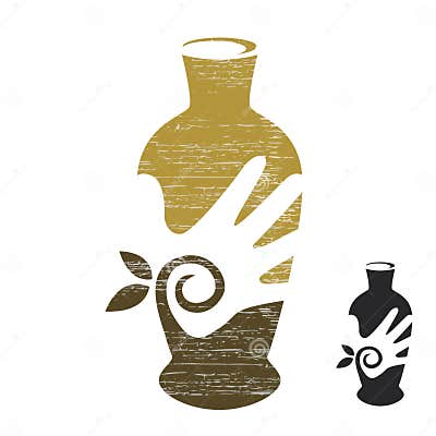 Handicraft logo stock illustration. Illustration of handicraft - 26353567