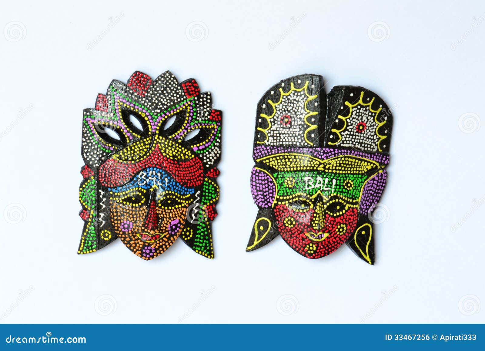 The handicraft mask stock photo. Image of balinese, colorful - 33467256