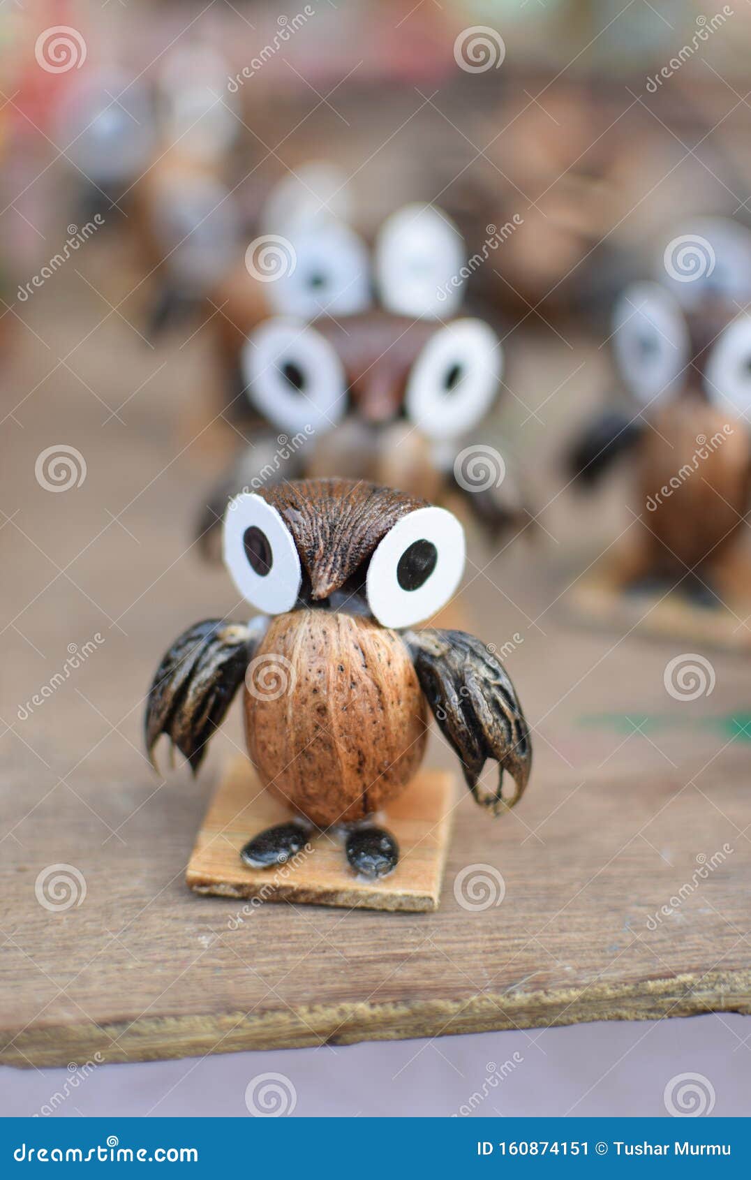 Handicraft Wooden Made Home Decor Items Stock Image - Image of deity ...