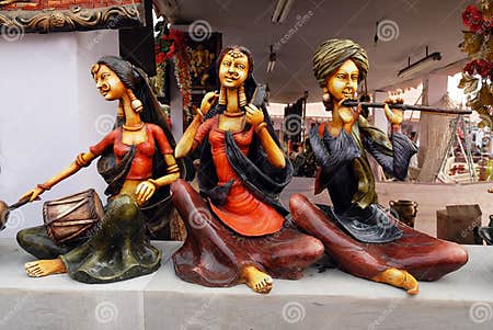 Handicrafts of India stock photo. Image of figure, character - 13517078