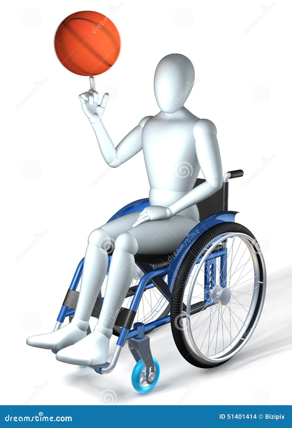 Handikappad basketspelare stock illustrationer. Illustration av sjuka ...