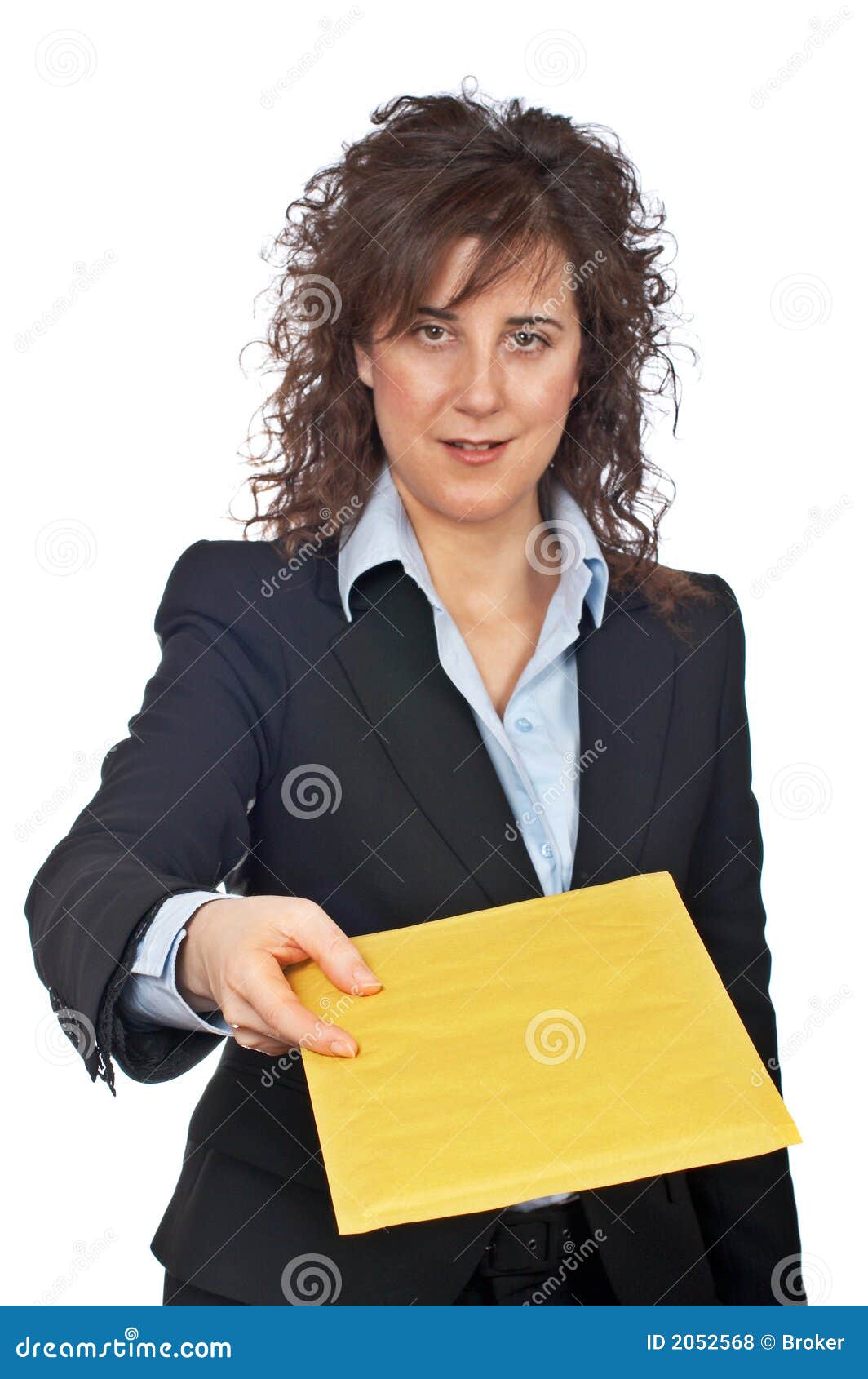 Handing a envelope stock photo. Image of correspondence - 2052568
