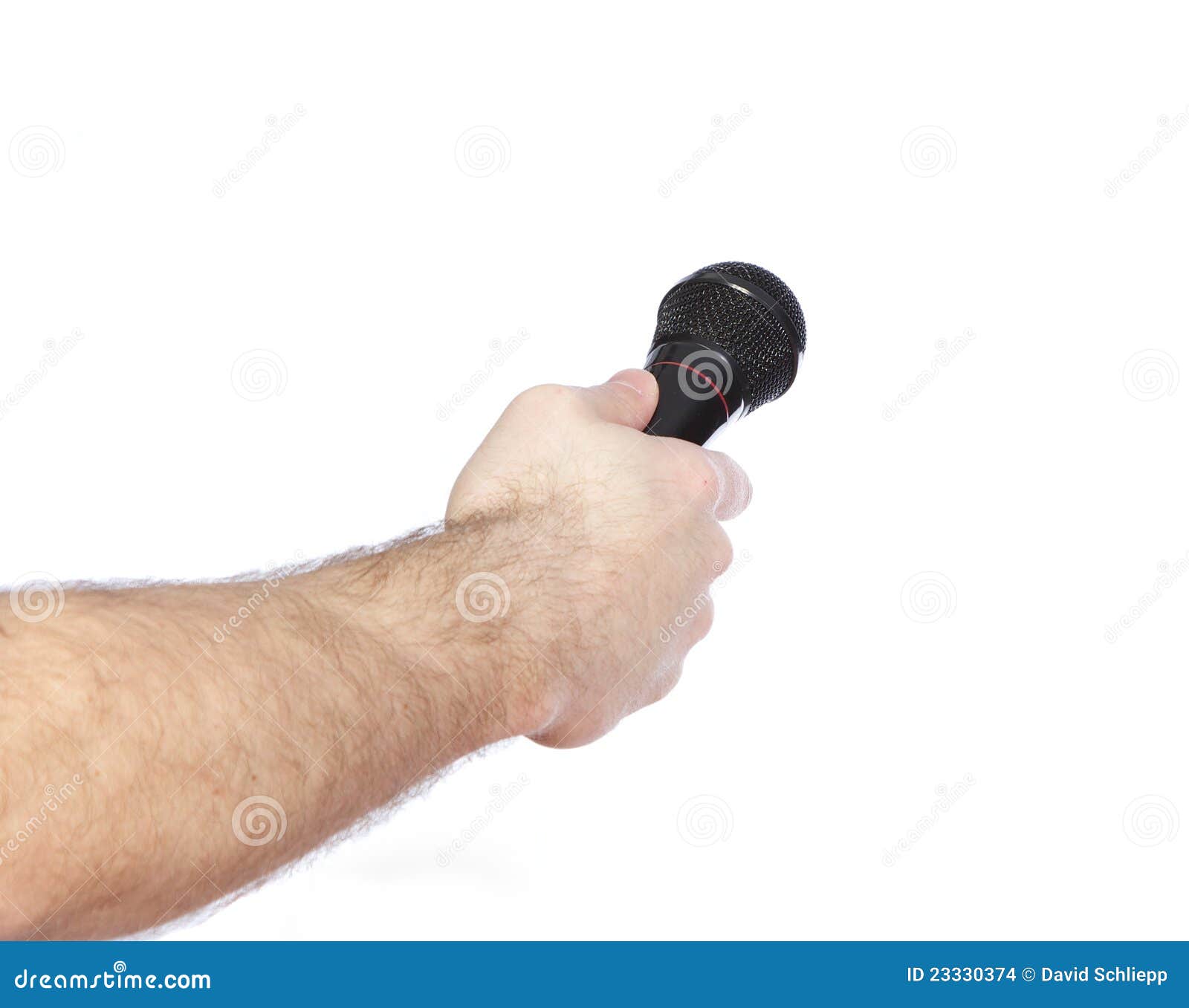 Handing Extending Microphone Stock Photo - Image of stage, voice: 23330374