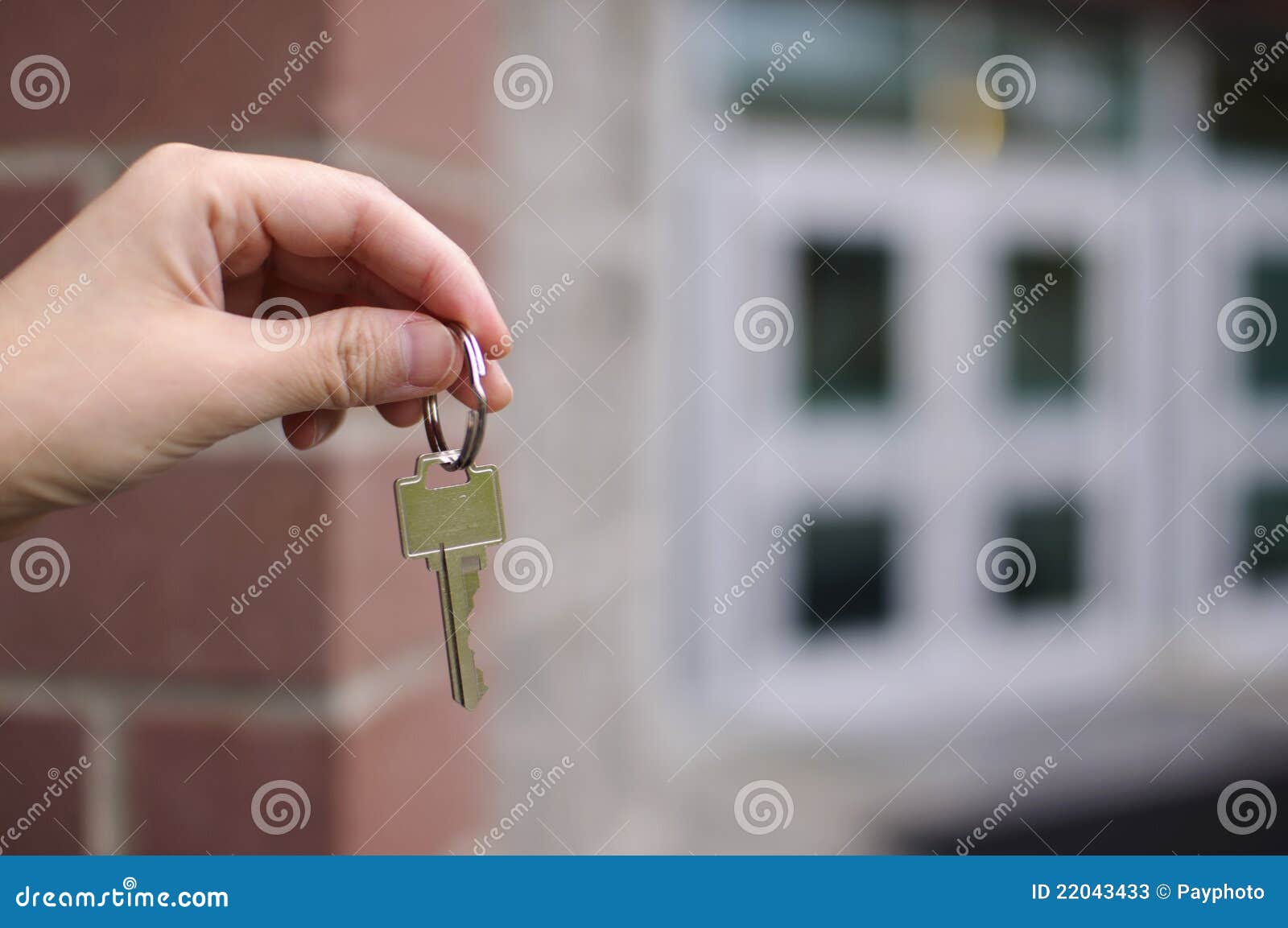 Handing key stock image. Image of moving, estate, modern - 22043433
