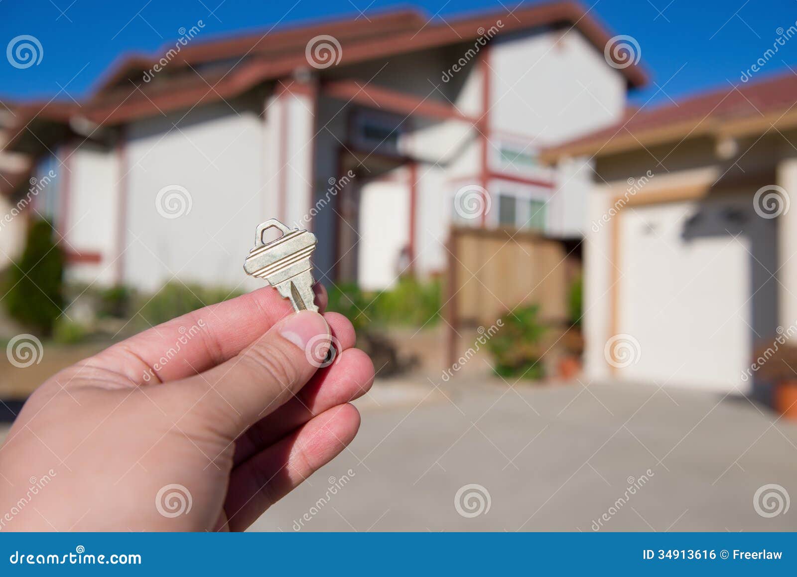 Handing key stock photo. Image of property, real, investment - 34913616