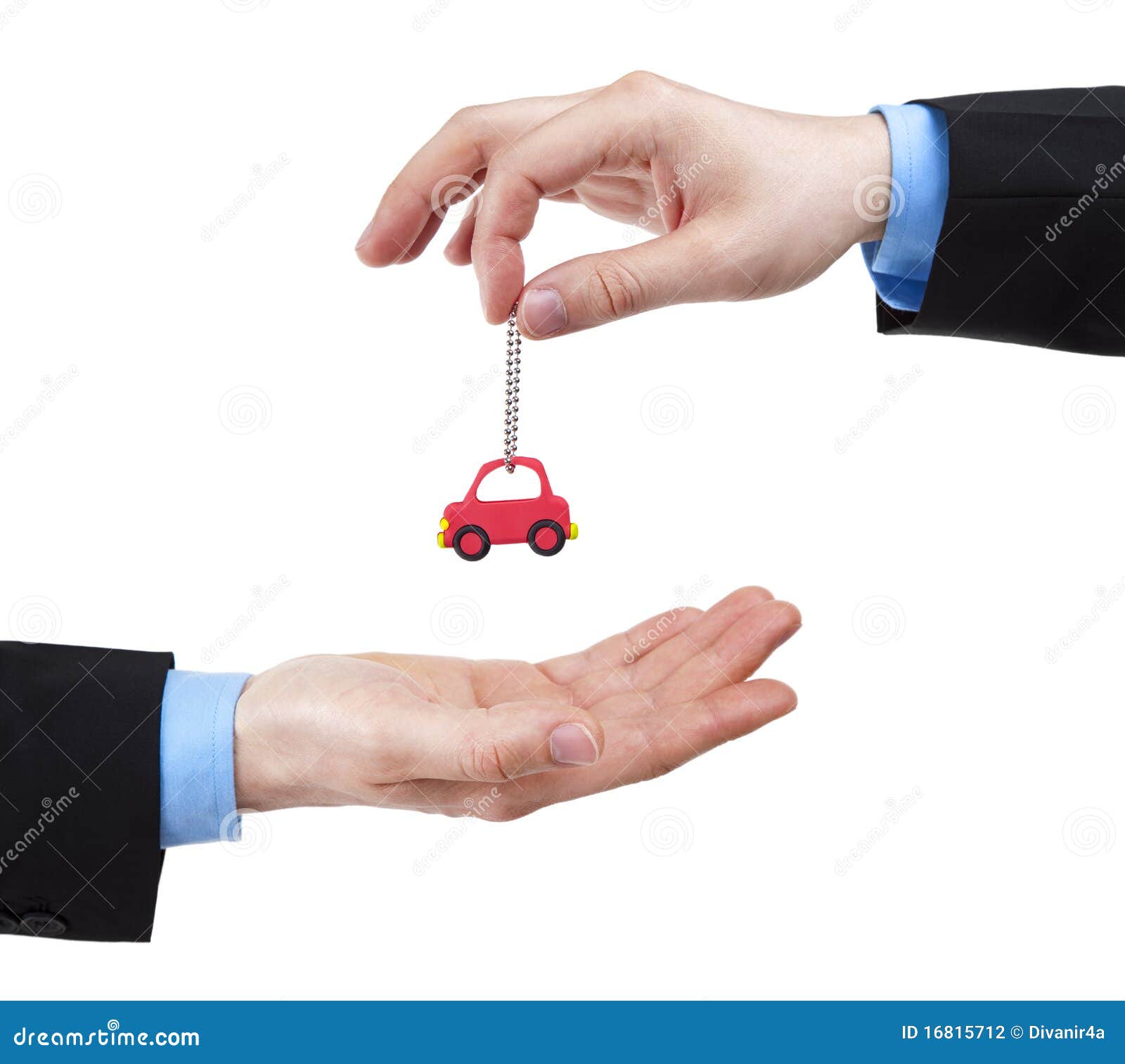 Handing a little car stock photo. Image of sell, vehicle - 16815712