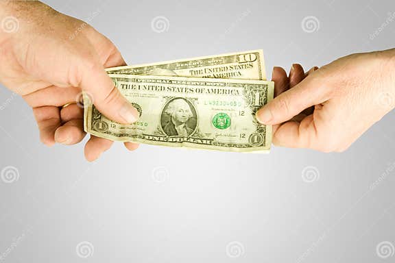 Handing money over stock photo. Image of hand, success - 5387250