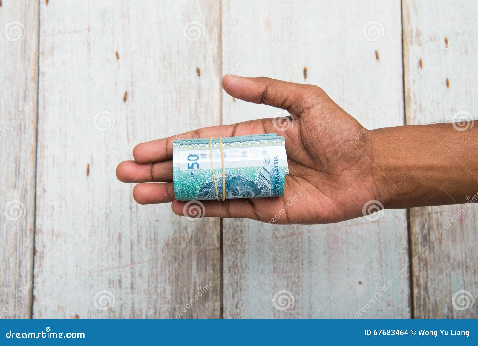 Handing Out Money in Malaysia Ringgit Stock Photo - Image of money ...