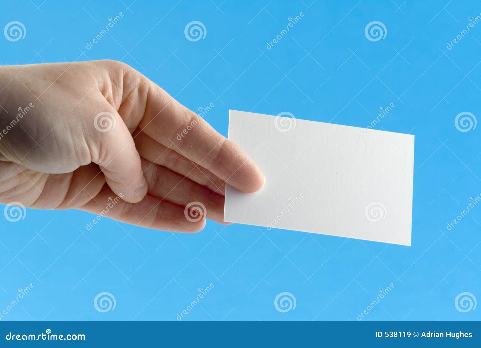 Handing Over a Business Card Stock Image - Image of pass, business: 538119
