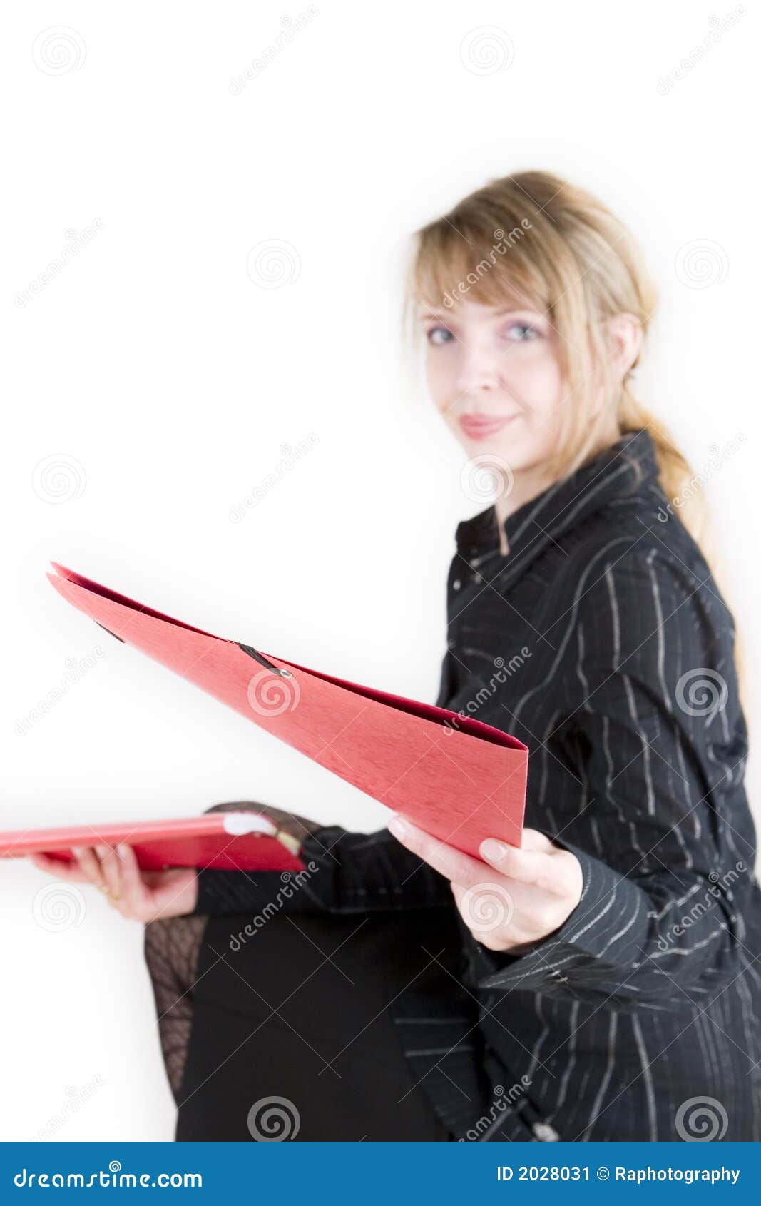 Handing Over A Folder Picture. Image: 2028031