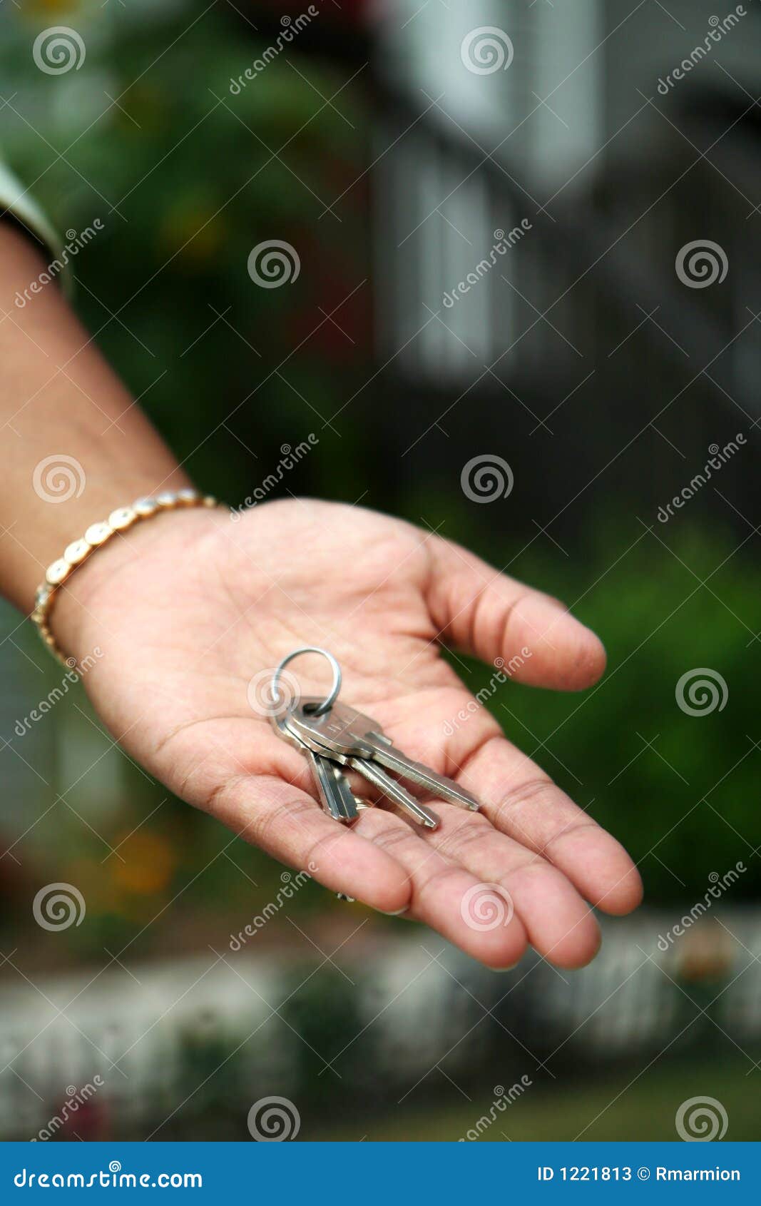 Handing Over the Keys stock image. Image of girl, bought - 1221813