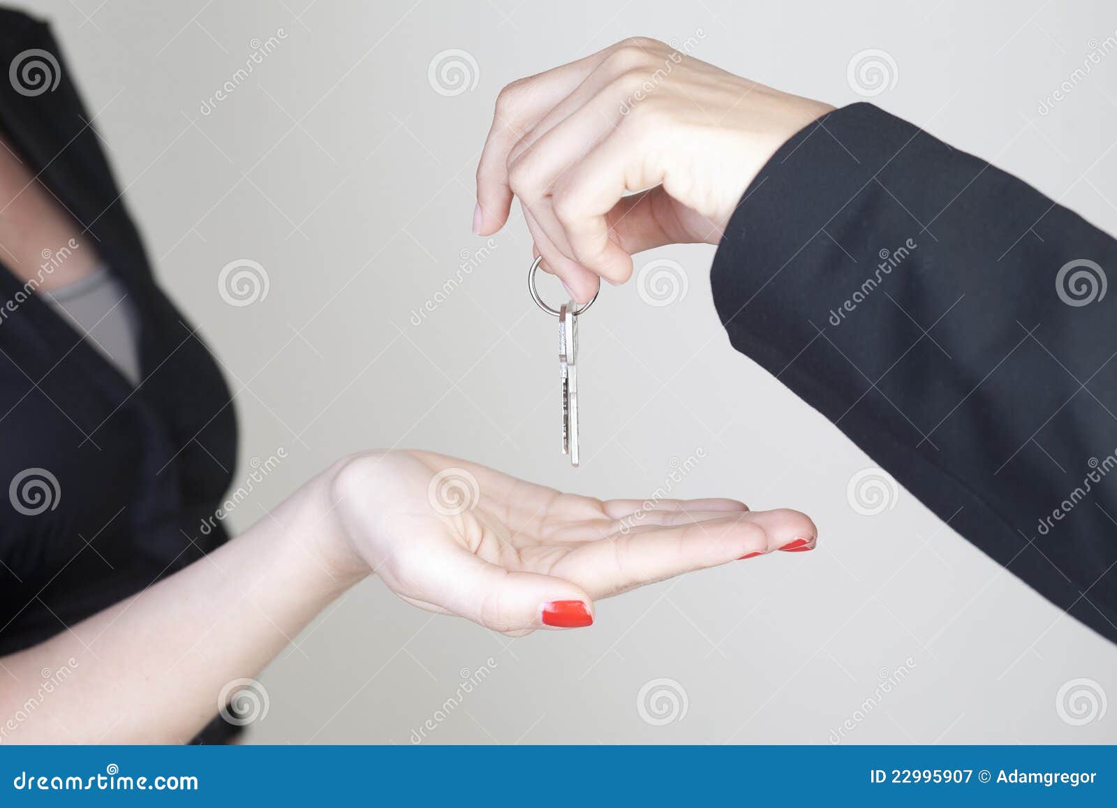 Handing over keys stock image. Image of open, people - 22995907