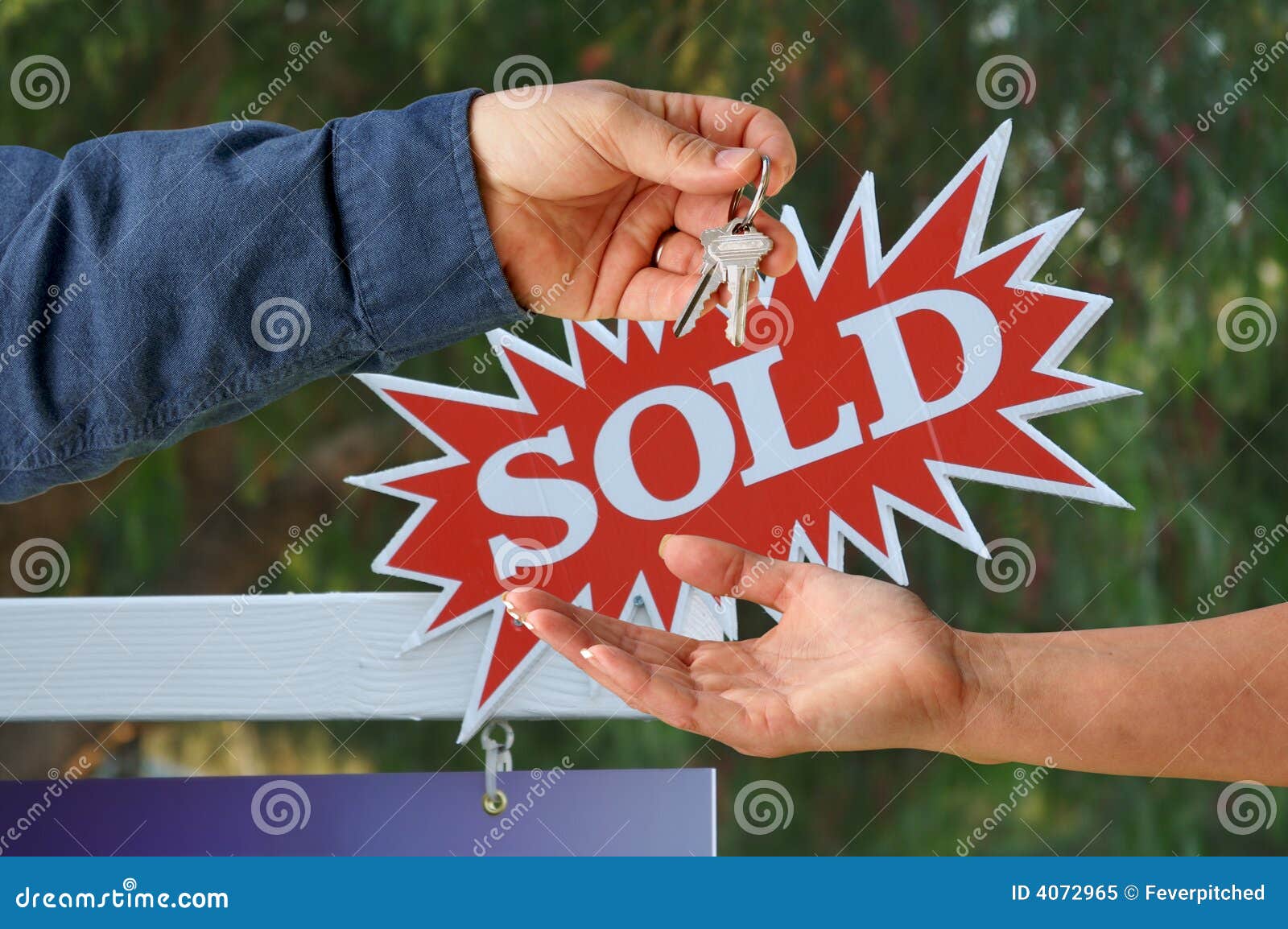 Handing Over the Keys stock image. Image of agent, borrow - 4072965