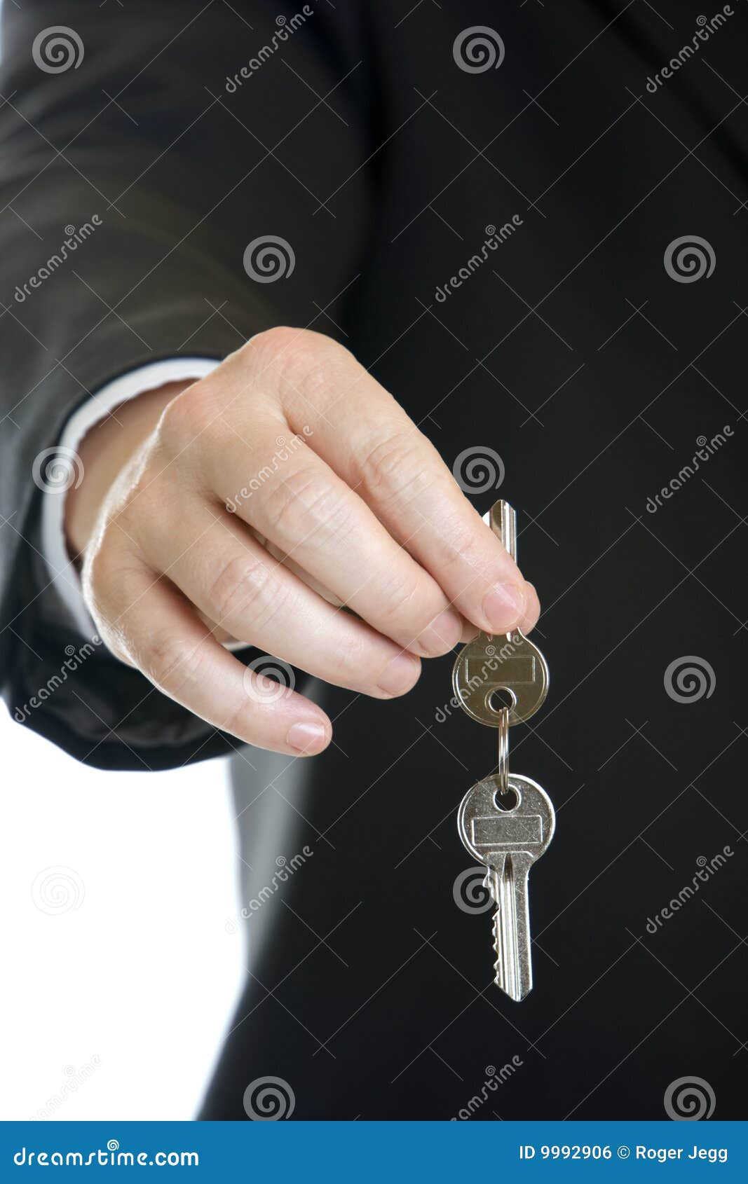 HANDING OVER the KEYS stock photo. Image of hands, agents - 9992906