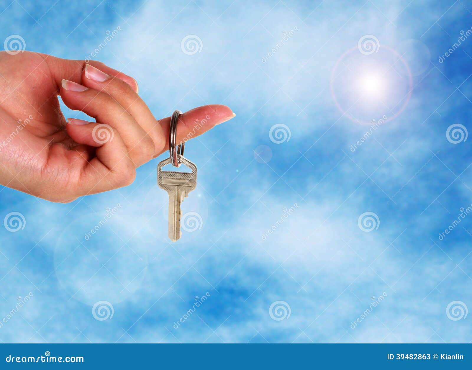 Handing over the keys stock image. Image of home, door - 39482863