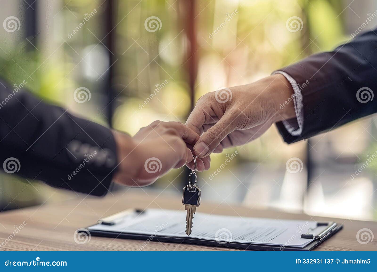 Handing Over Keys stock illustration. Illustration of keys - 332931137