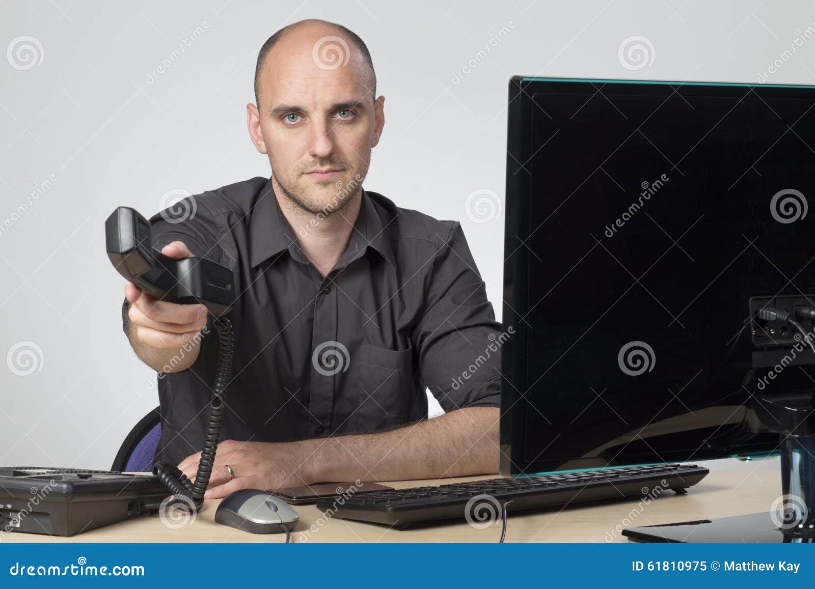 Handing over a phone stock image. Image of monitor, adult - 61810975