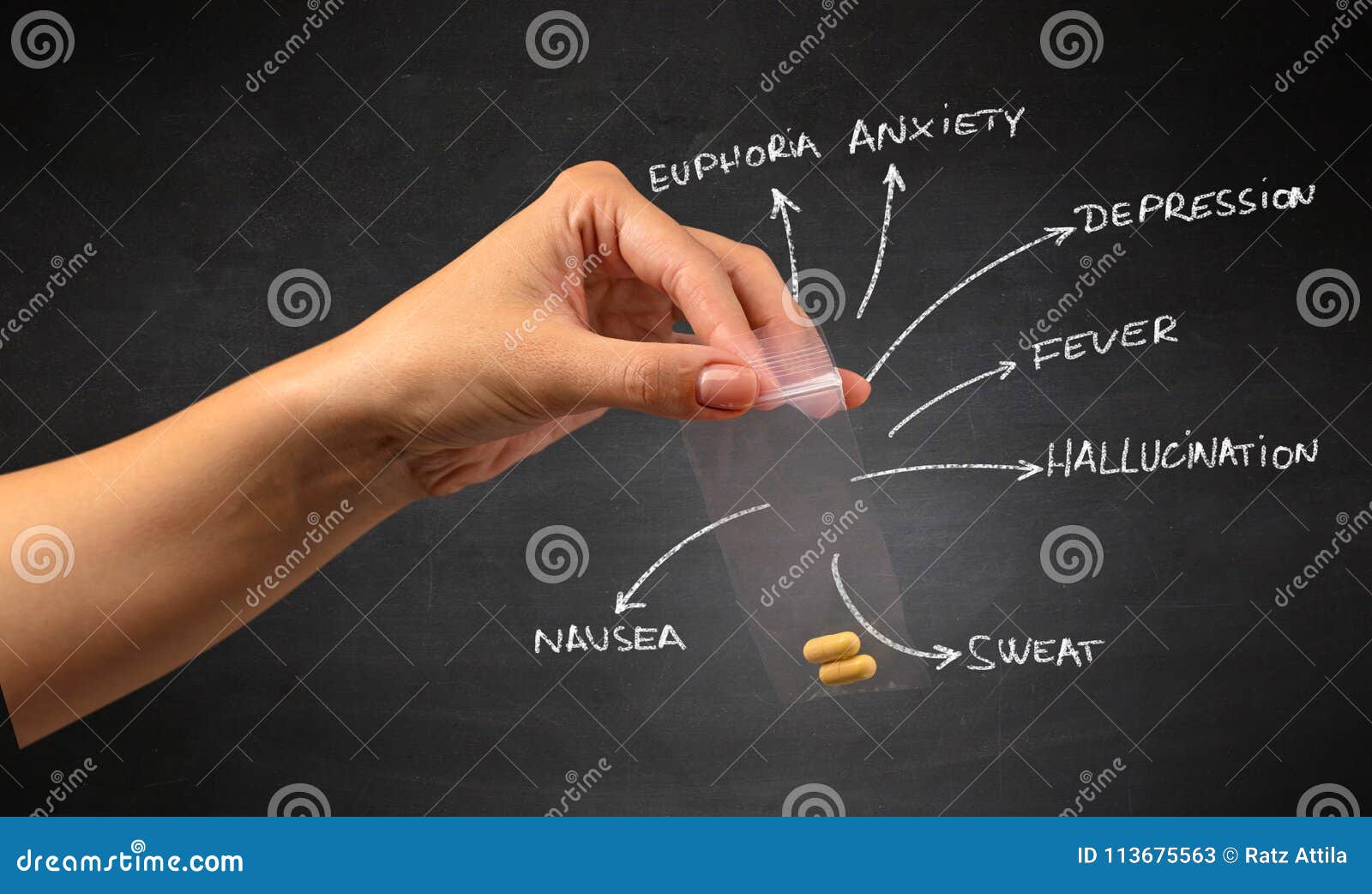 Handing Over Pills with Blackboard Wallpaper Stock Image - Image of ...